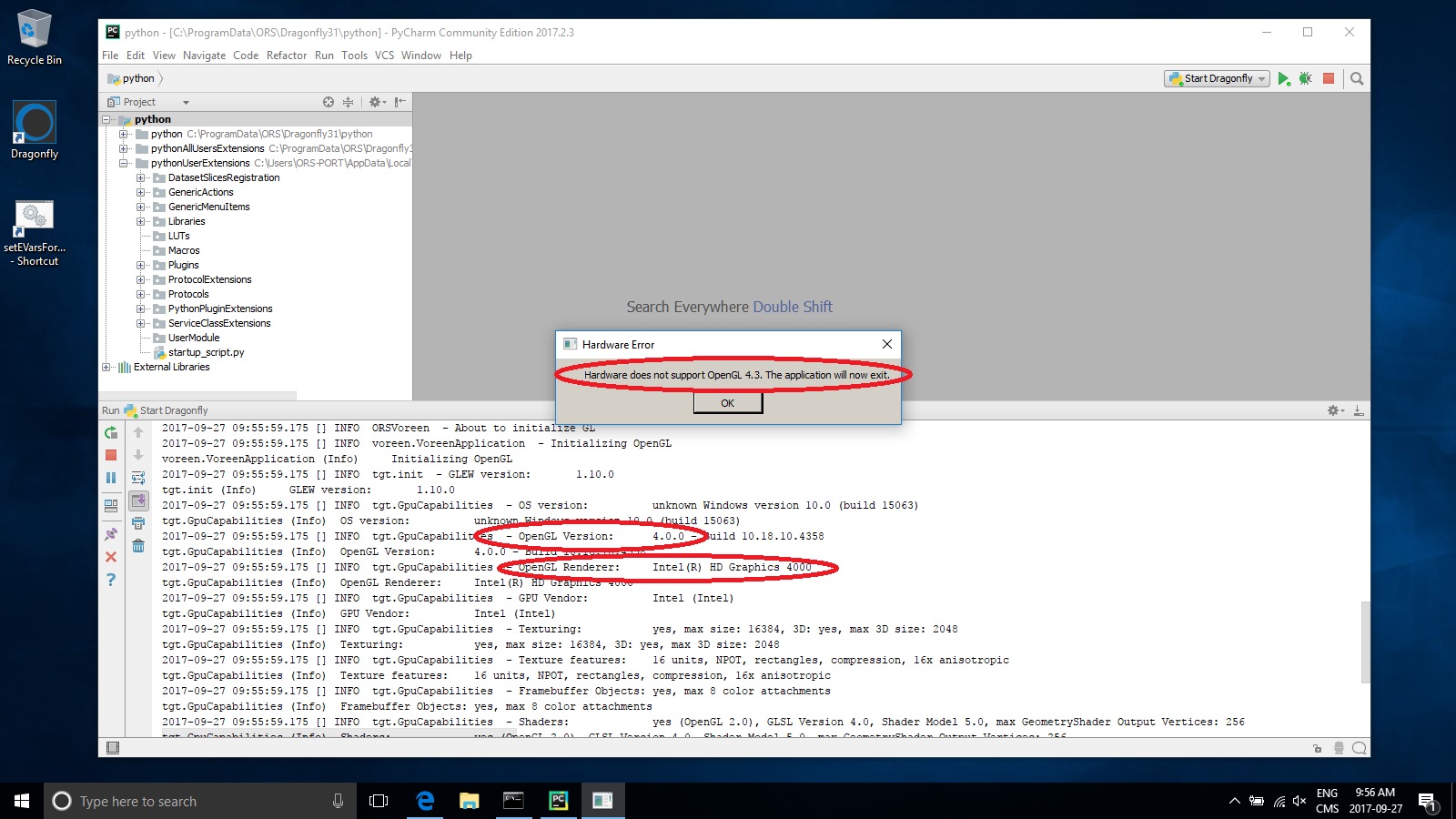 Setup for development with PyCharm — Dragonfly 2020.1 documentation