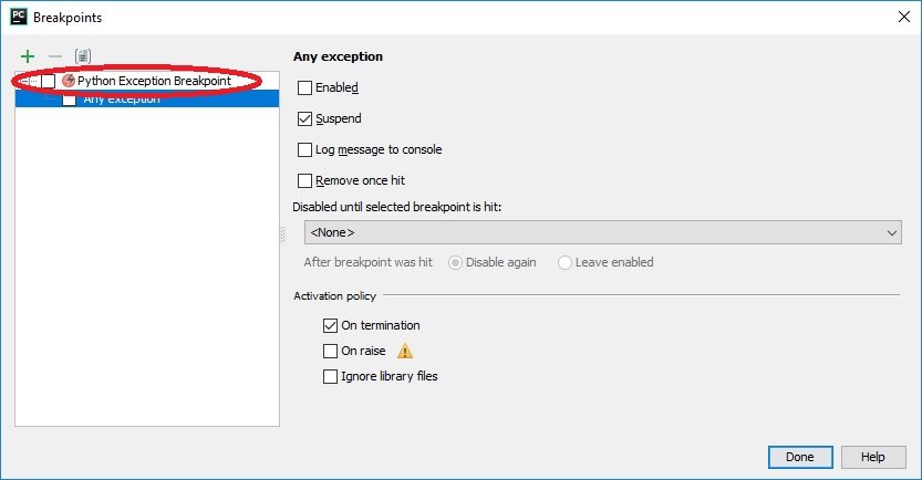 Setup for development with PyCharm — Dragonfly 2020.1 documentation